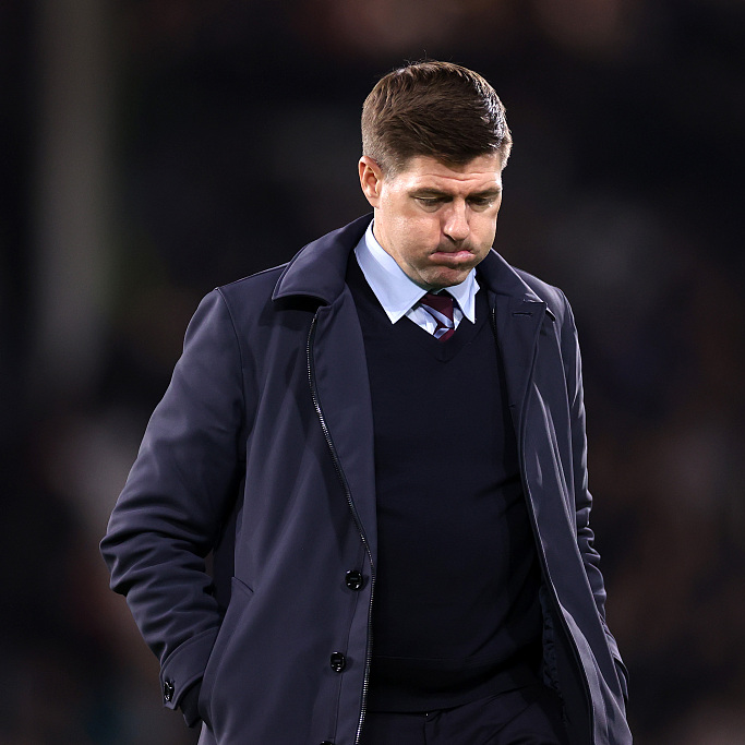 Aston Villa fire manager Steven Gerrard after 3-0 loss to Fulham - CGTN