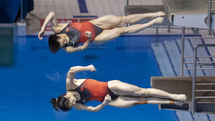Team China lead Diving World Cup tally with 6 golds - CGTN