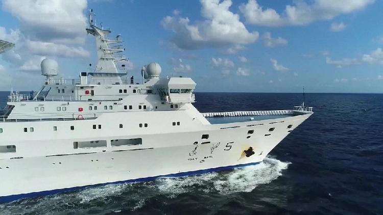 Chinese tracking vessel sets sail for new missions - CGTN