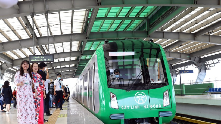 Over 7.2 m passengers use China-built metro line in Vietnam - CGTN