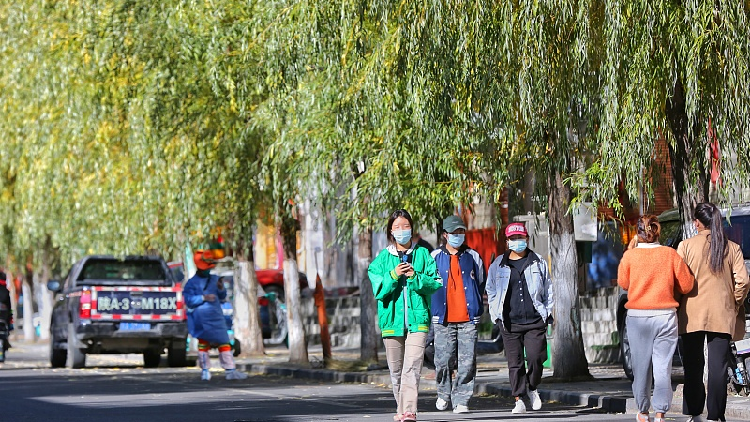 Chinese mainland records 1,346 new confirmed COVID-19 cases - CGTN