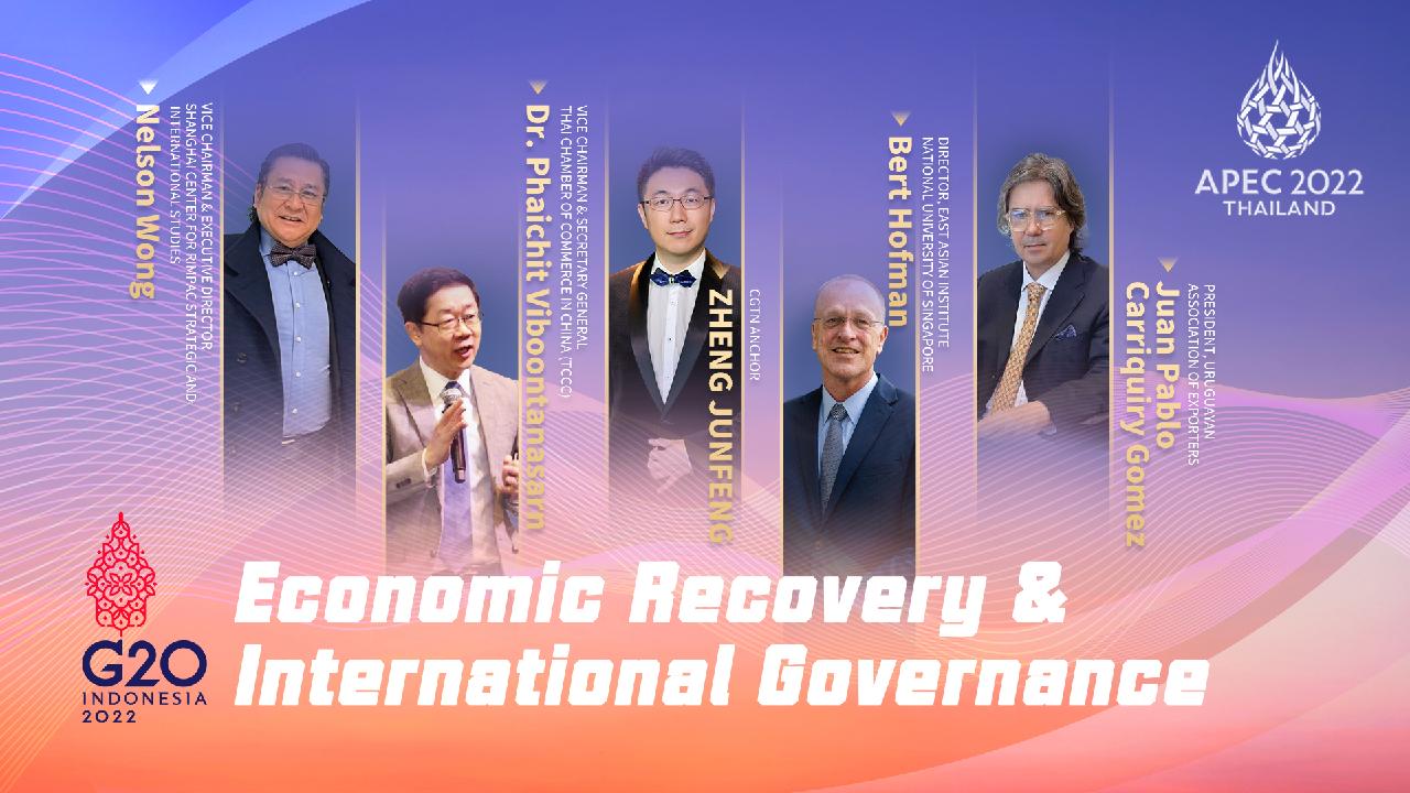 Watch: G20 & APEC - Economic Recovery & International Governance - CGTN
