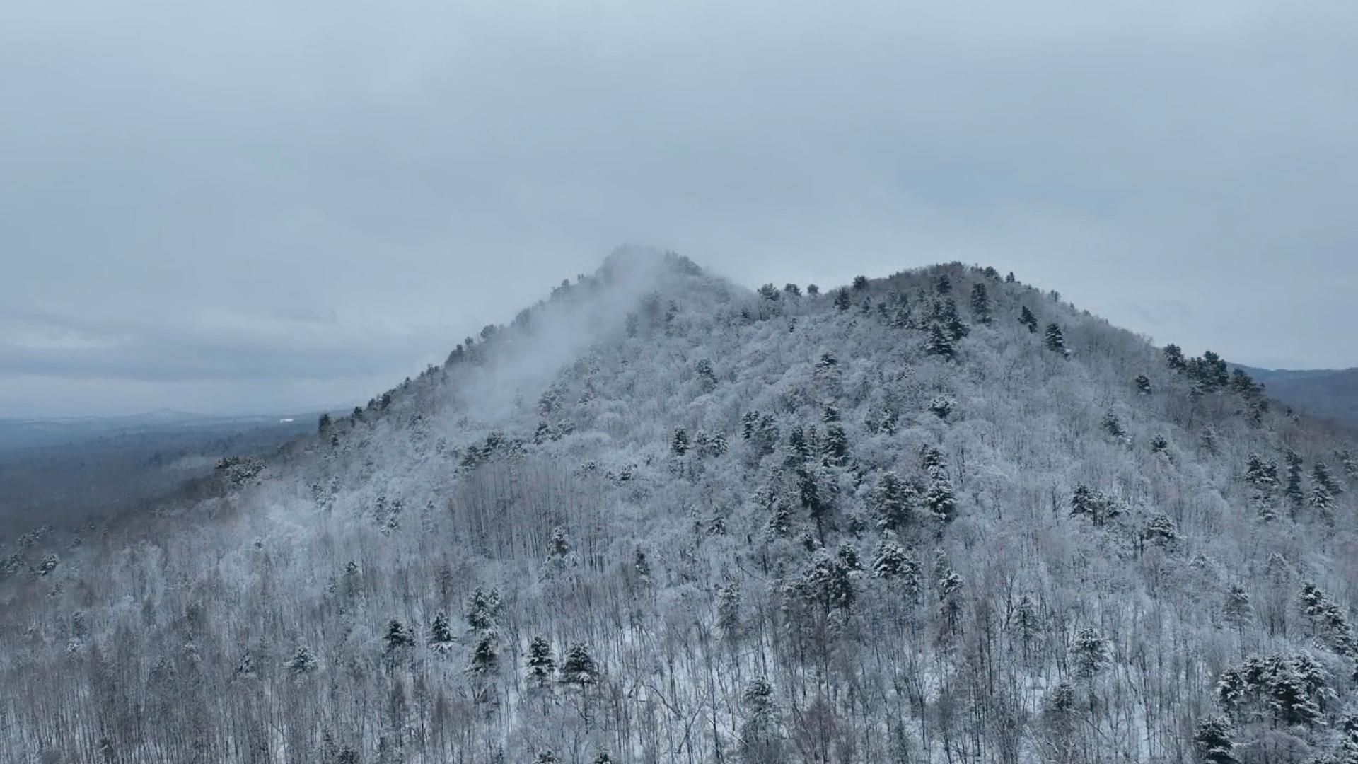 Enjoy stunning winter scenery of rime in N China - CGTN