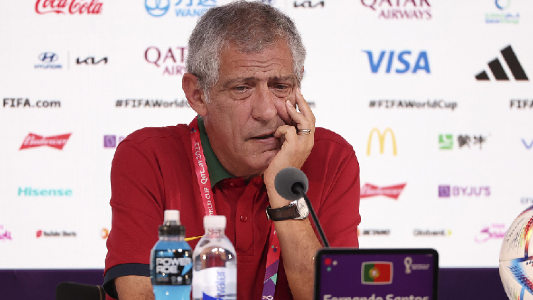 Portugal's manager Santo defends Ronaldo: Leave him alone - CGTN