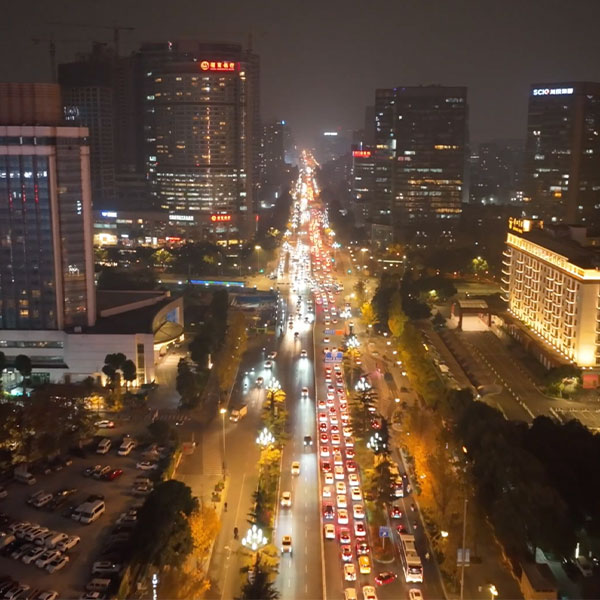 The bustling vibes in China: Aerial Chengdu after COVID-19 restrictions ...