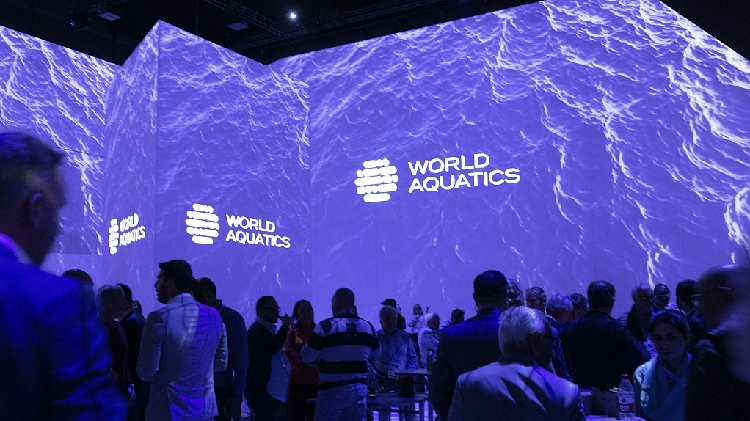 Swimming governing body FINA unveils new brand: 'World Aquatics' - CGTN