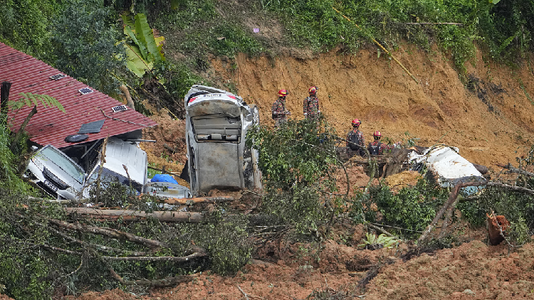 Death toll from landslide in Malaysia rises to 24 - CGTN
