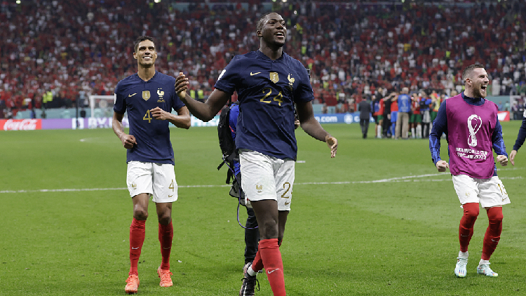 French center-back pair may miss World Cup final due to illness - CGTN