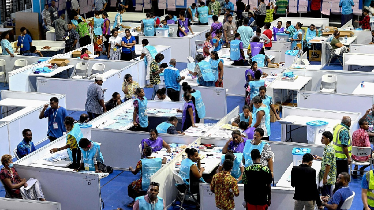Fiji election ends in deadlock: official count - CGTN