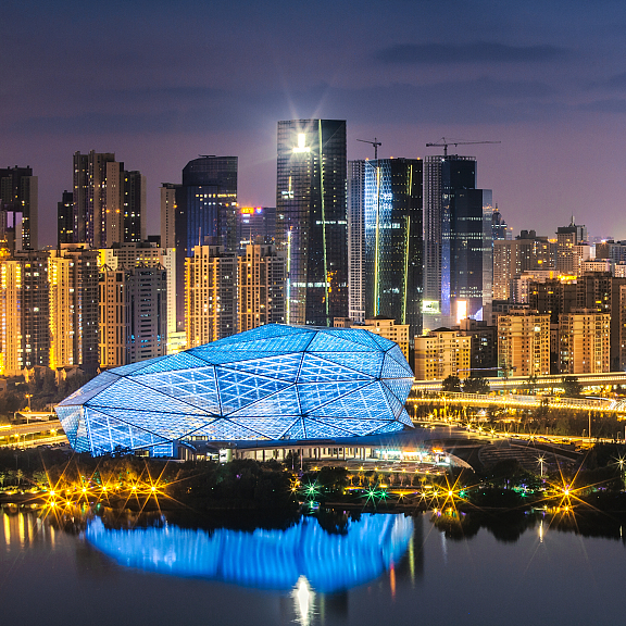 Live: Enjoy the view of Shengjing Grand Theater in Shenyang, NE China ...