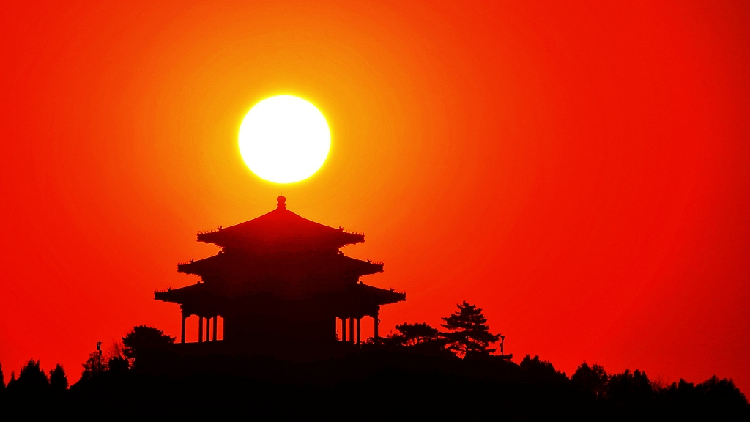 Earth from space: The first ray of sun of 2023 greets China - CGTN