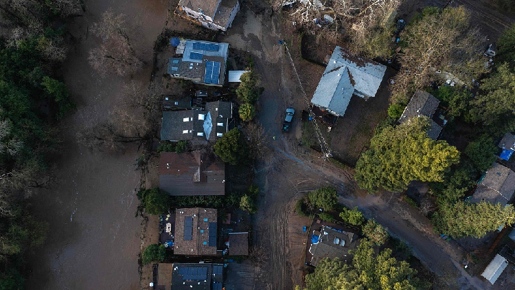 California braces for final burst of heavy snow and rain - CGTN