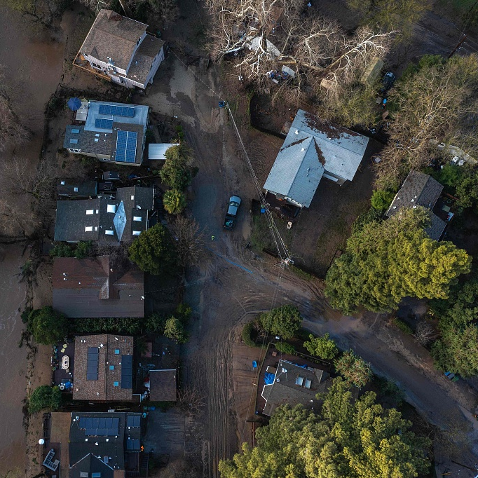 California braces for final burst of heavy snow and rain - CGTN