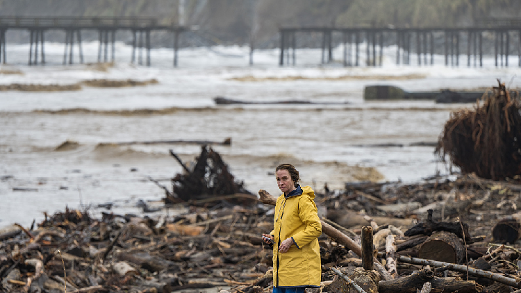 California rainstorm death toll reaches 20, Biden plans visit - CGTN