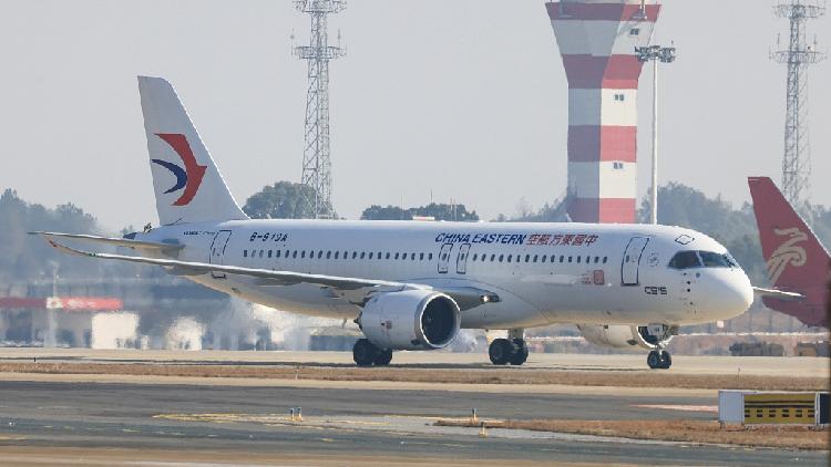 China-made aircraft C919 takes first flight in Year of the Rabbit - CGTN