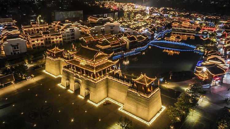 Live: Views of the peaceful ancient city of Taiping in S China - CGTN