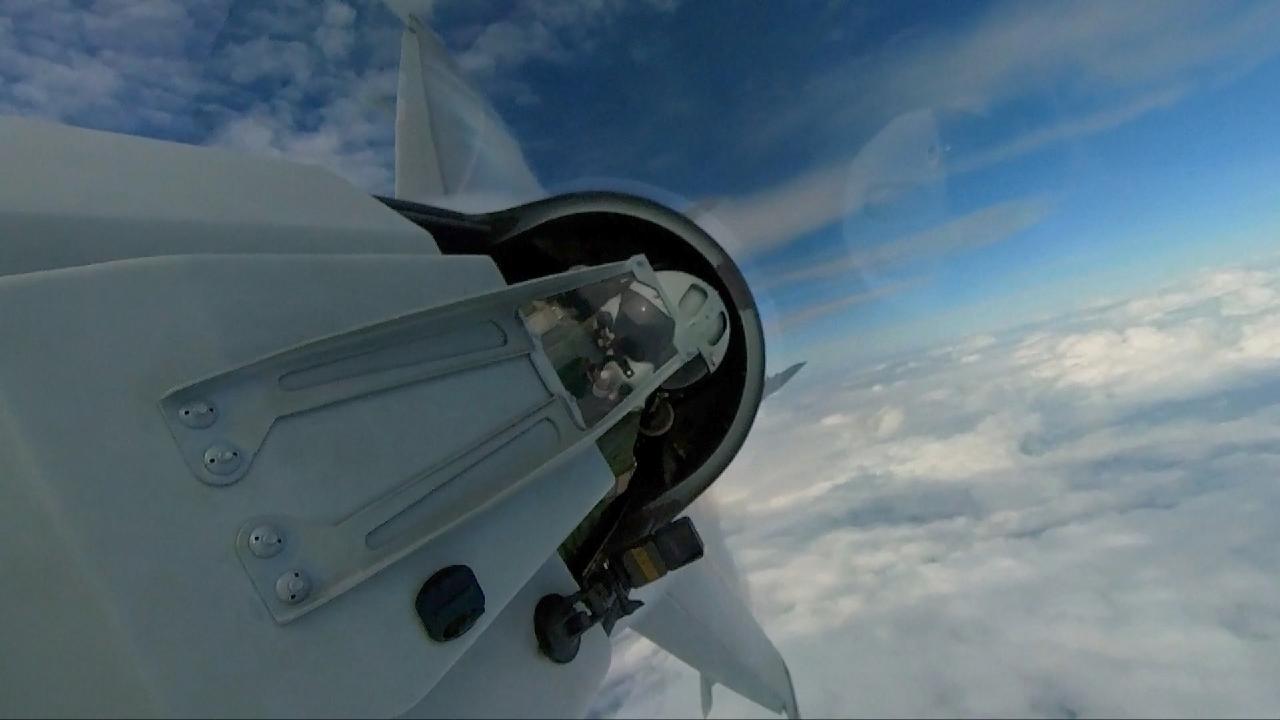 Chinese air force conducts flight training to improve combat capacity ...