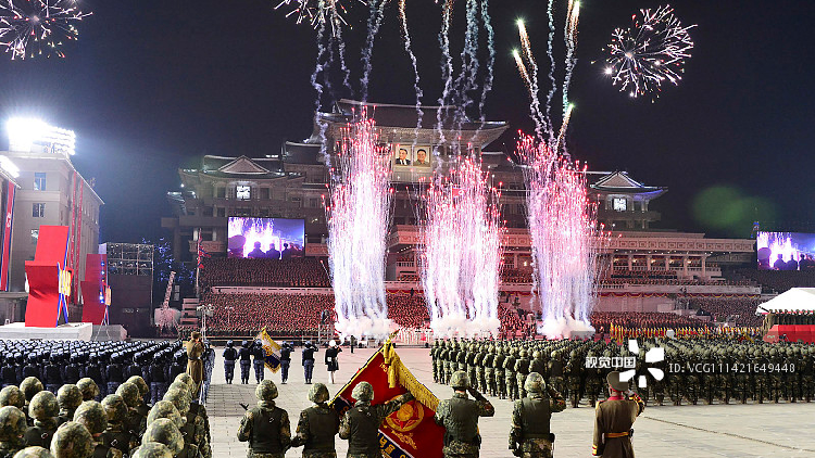 DPRK holds military parade to celebrate army anniversary - CGTN