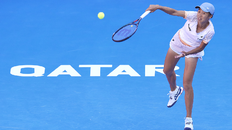 China's Zhang, Yang into WTA Qatar Open doubles semis - CGTN