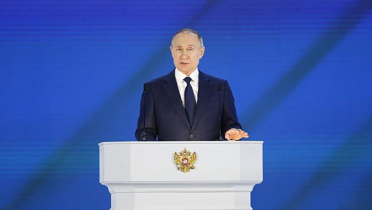 Live: Putin delivers annual State of the Nation address - CGTN