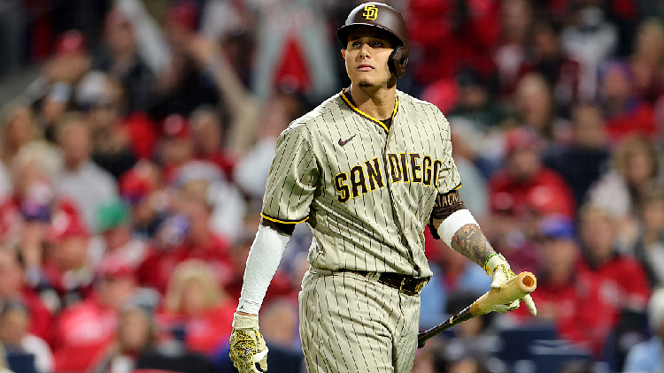 Padres slugger Machado draws 1st pitch clock violation - CGTN