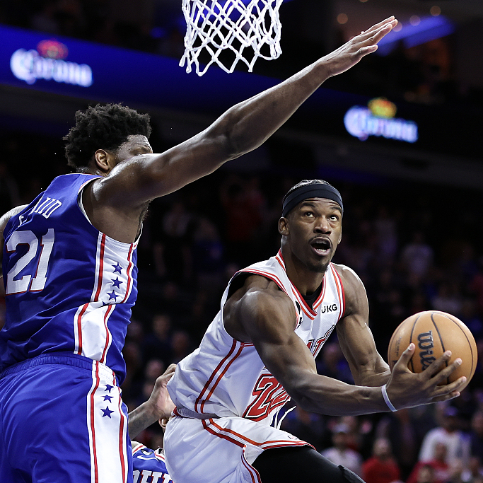 NBA highlights on Feb. 27: Heat break Harden-Embiid connections - CGTN