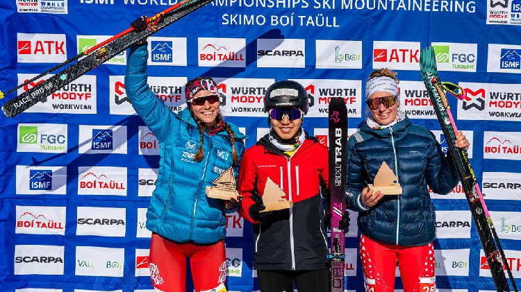 Yuzhen Lamu wins historic gold for China at ISMF World Championships - CGTN