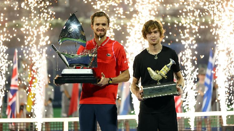 Daniil Medvedev wins in Dubai for third title in three weeks - CGTN