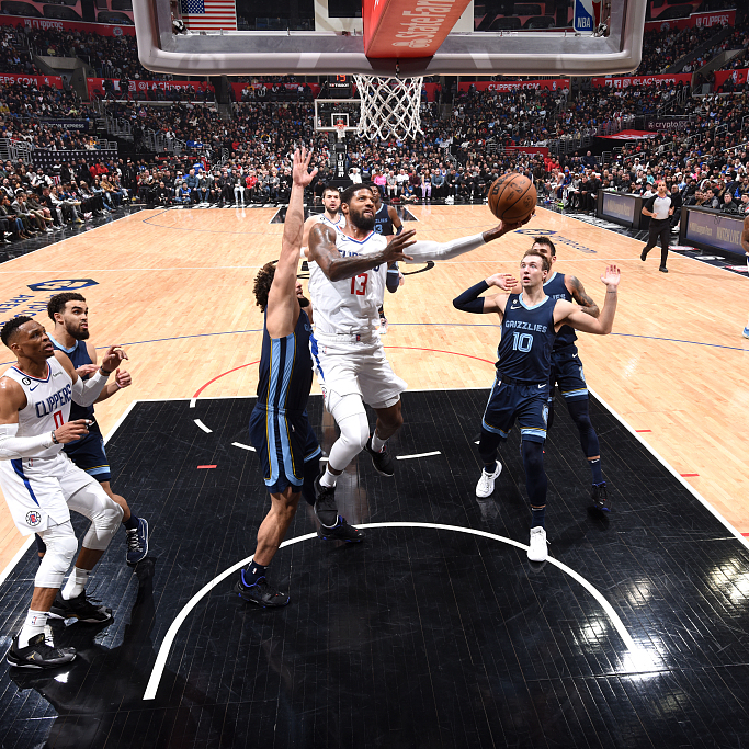 NBA highlights on March 5: Clippers secure 1st win with Westbrook - CGTN