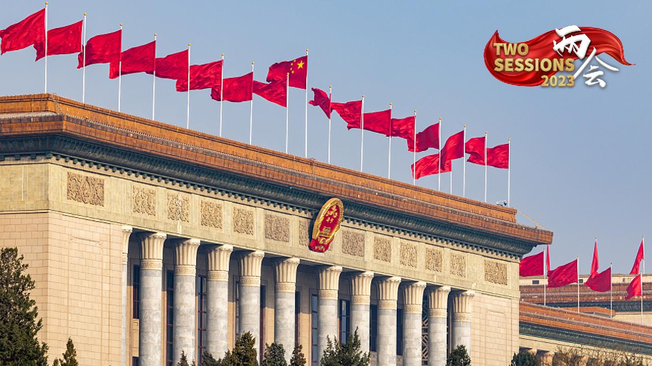 Live: Second plenary meeting of the first session of China's 14th NPC ...