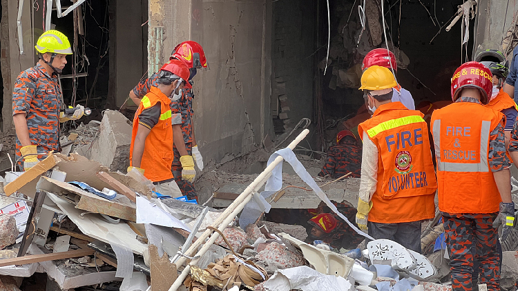 Death toll rises to 22 as Bangladesh explosion rescue concludes - CGTN