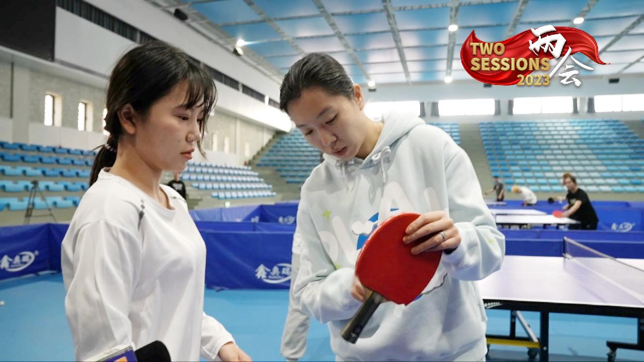 Olympic ping pong champion works to spread the fun in sports - CGTN