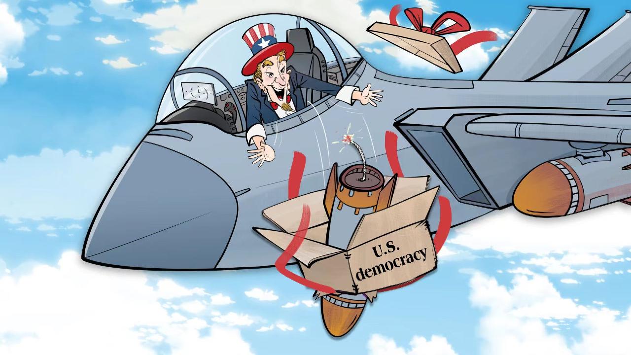 U.S. war machine devastating democracy - CGTN