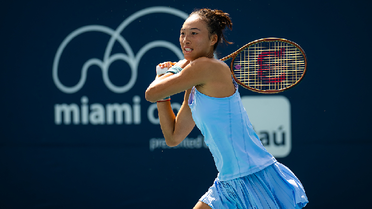Tennis: China's Zheng Qinwen reaches Miami Open last 32 - CGTN