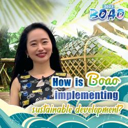 Live: How is Boao implementing sustainable development? - CGTN