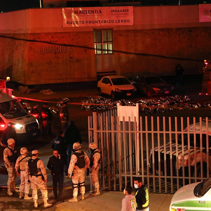 Live: Latest on fire at migrant detention center in Mexico - CGTN