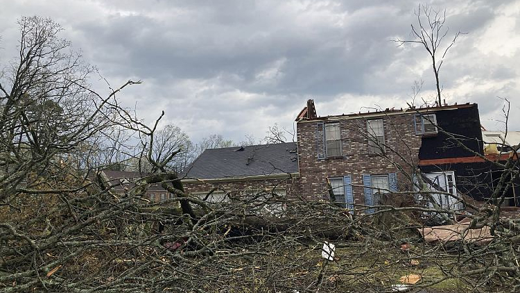 Tornadoes hit Arkansas, causing 'catastrophic' damage - CGTN