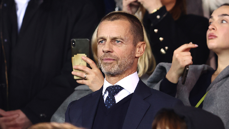 UEFA boss Ceferin expresses concern over Barcelona referee scandal - CGTN