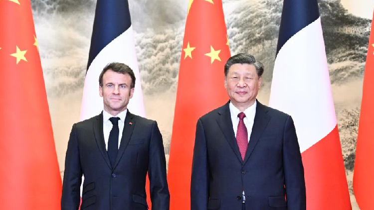 Xi calls for stable China-France comprehensive strategic partnership - CGTN