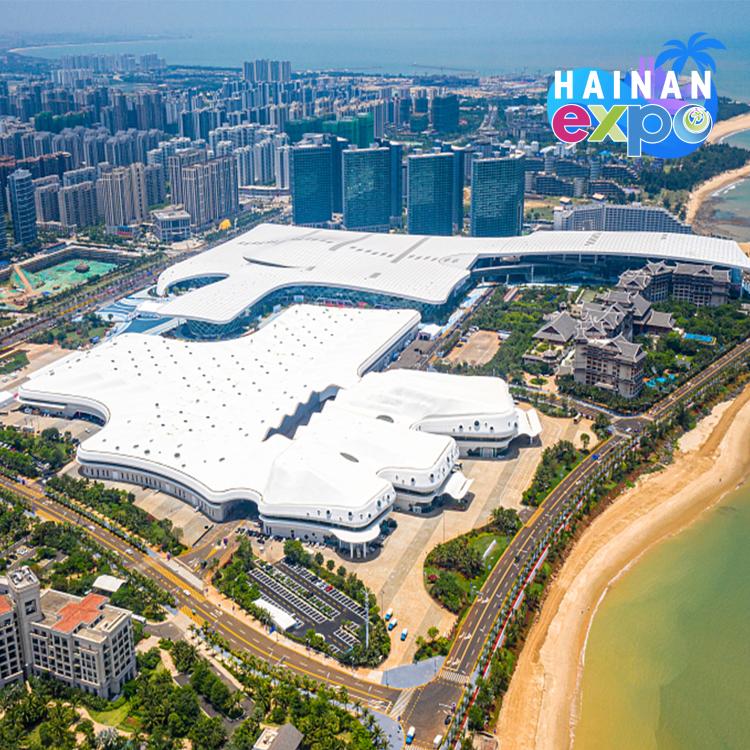 Live: Views of Hainan International Convention and Exhibition Center - CGTN