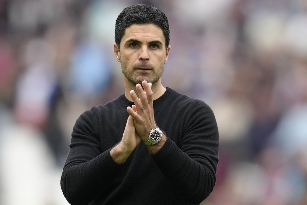 Arsenal can handle title stress as Man City close in, vows Arteta - CGTN