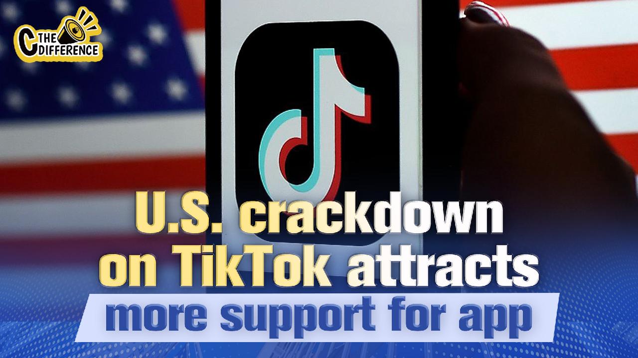 Why does the U.S. crack down on TikTok make more people support it? - CGTN