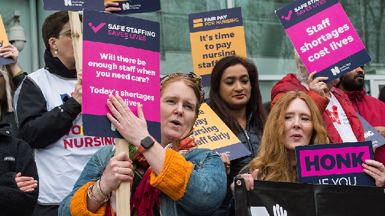 European workers rally on Labor Day - CGTN