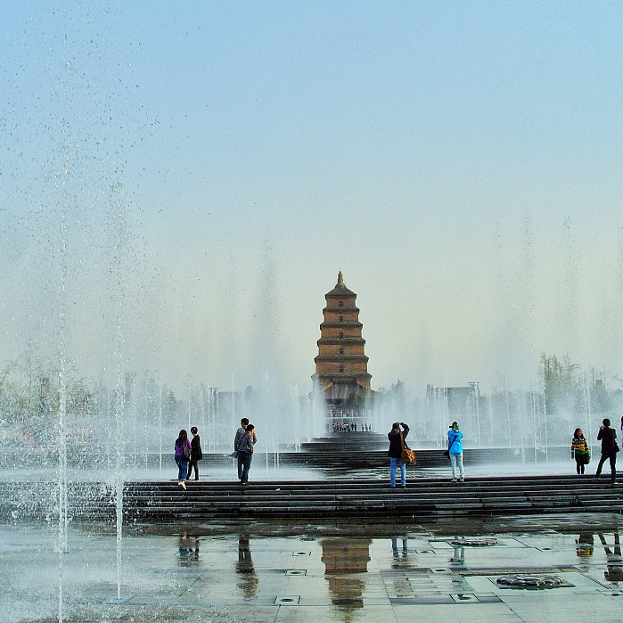 Live: Tour Giant Wild Goose Pagoda in Xi'an City - CGTN