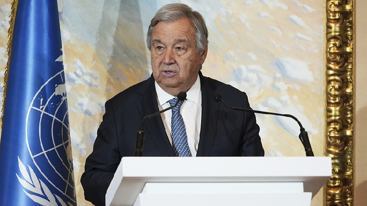 UN chief warns of 'largest humanitarian crisis' in Afghanistan - CGTN