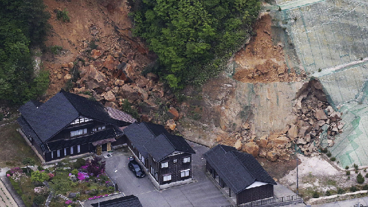 1 killed, dozens injured after strong quake hit W Japan - CGTN