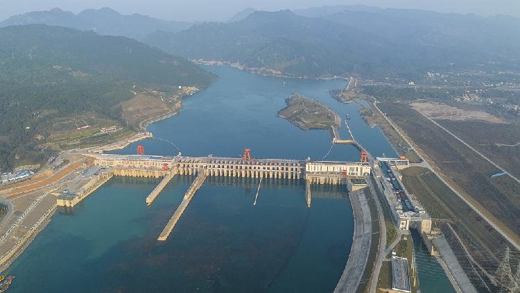 China's water conservancy project generates over 10 bln kWh of power - CGTN