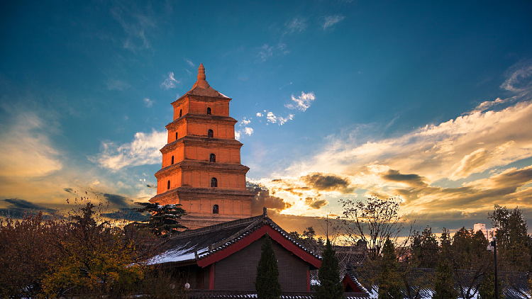 Dayan Pagoda stuns public with rich history and culture - CGTN