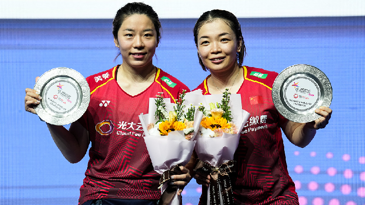 China's Chen, Jia win women's doubles title at Singapore Open - CGTN