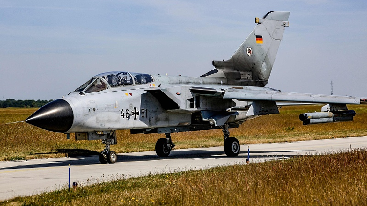 NATO's biggest air deployment drill triggers demonstration - CGTN